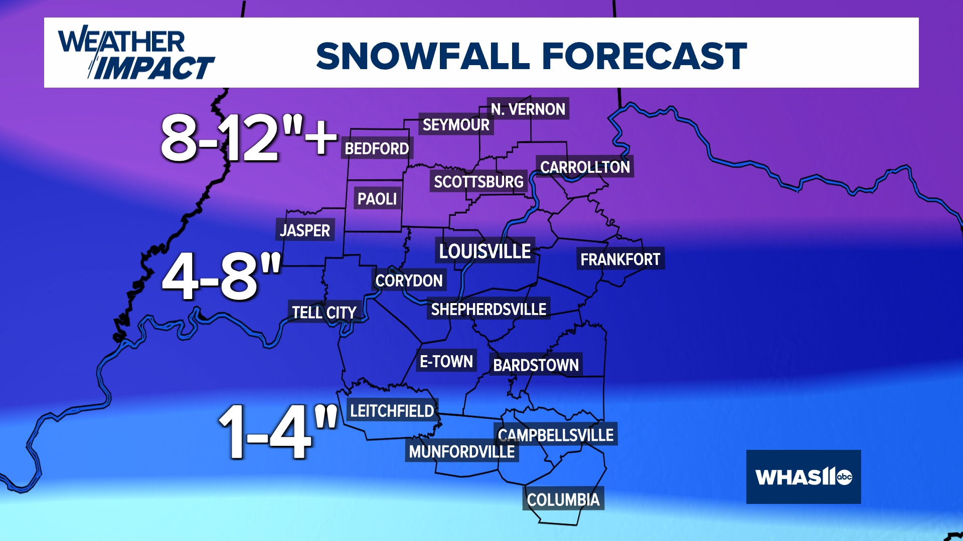 When is the snow supposed to start? | Winter storm warning issued for ...