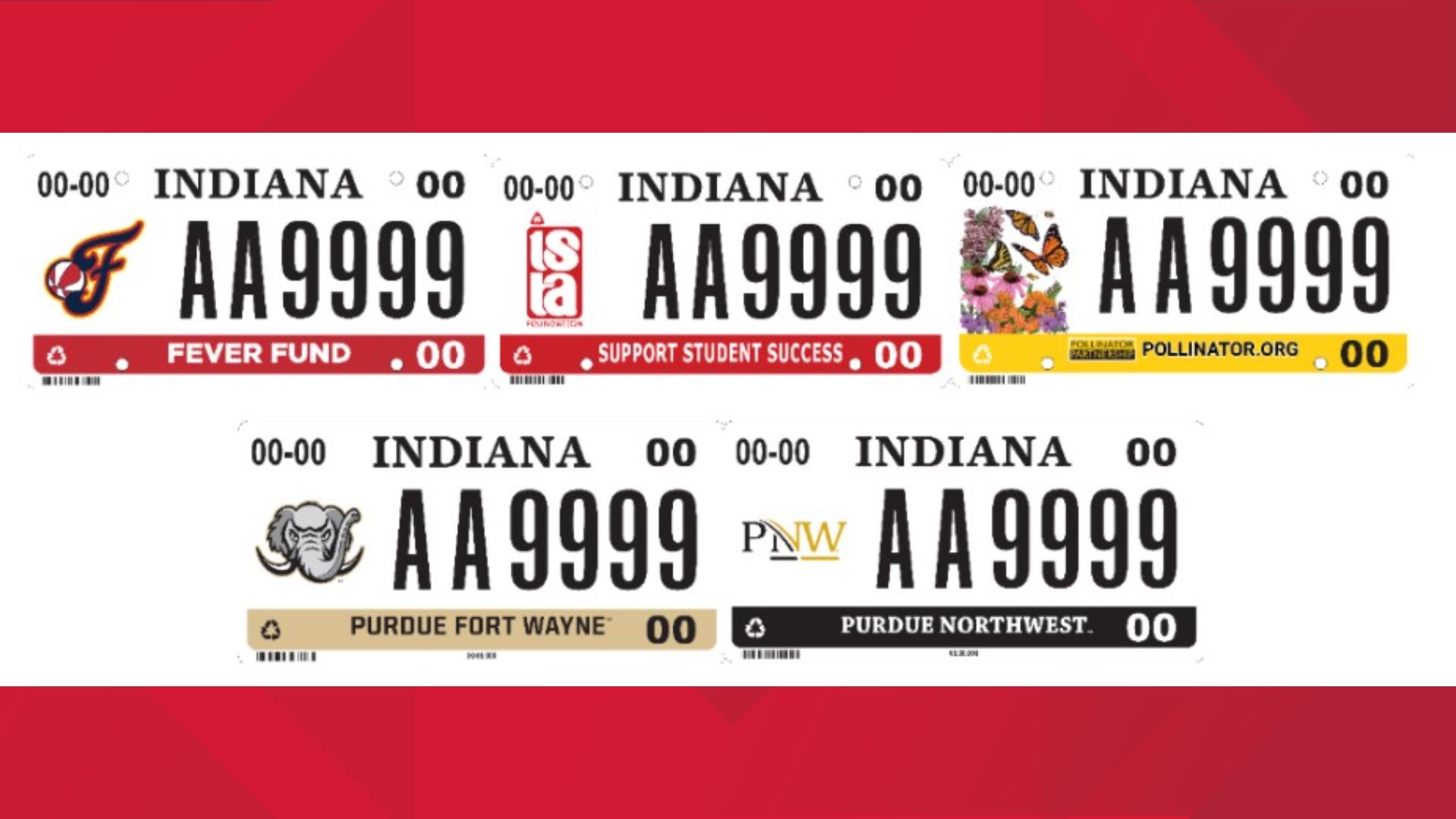Indiana BMV unveils 5 new license plates available to Hoosiers in 2026 ...