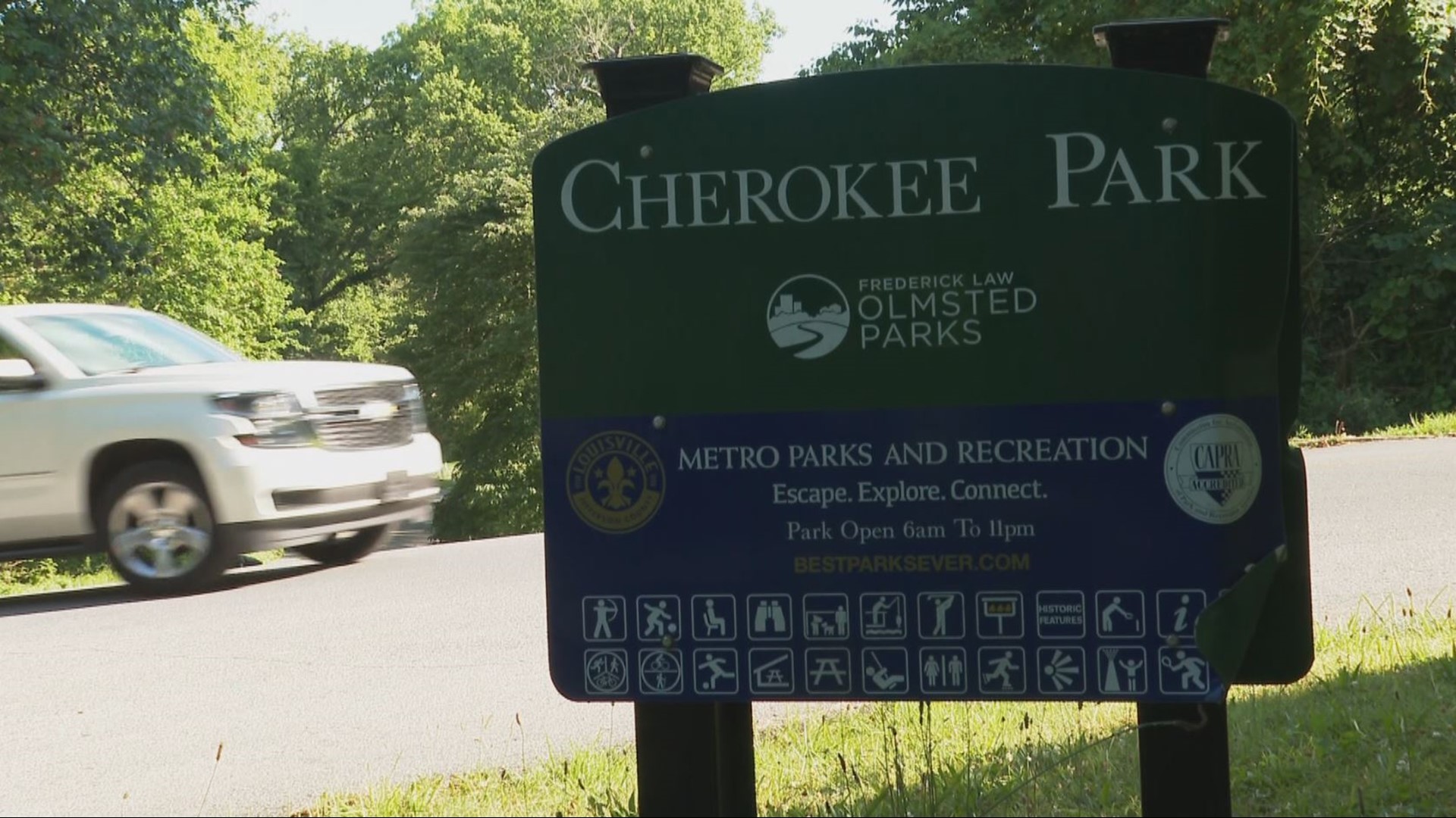 Cherokee Park reopens portion scenic loop | whas11.com