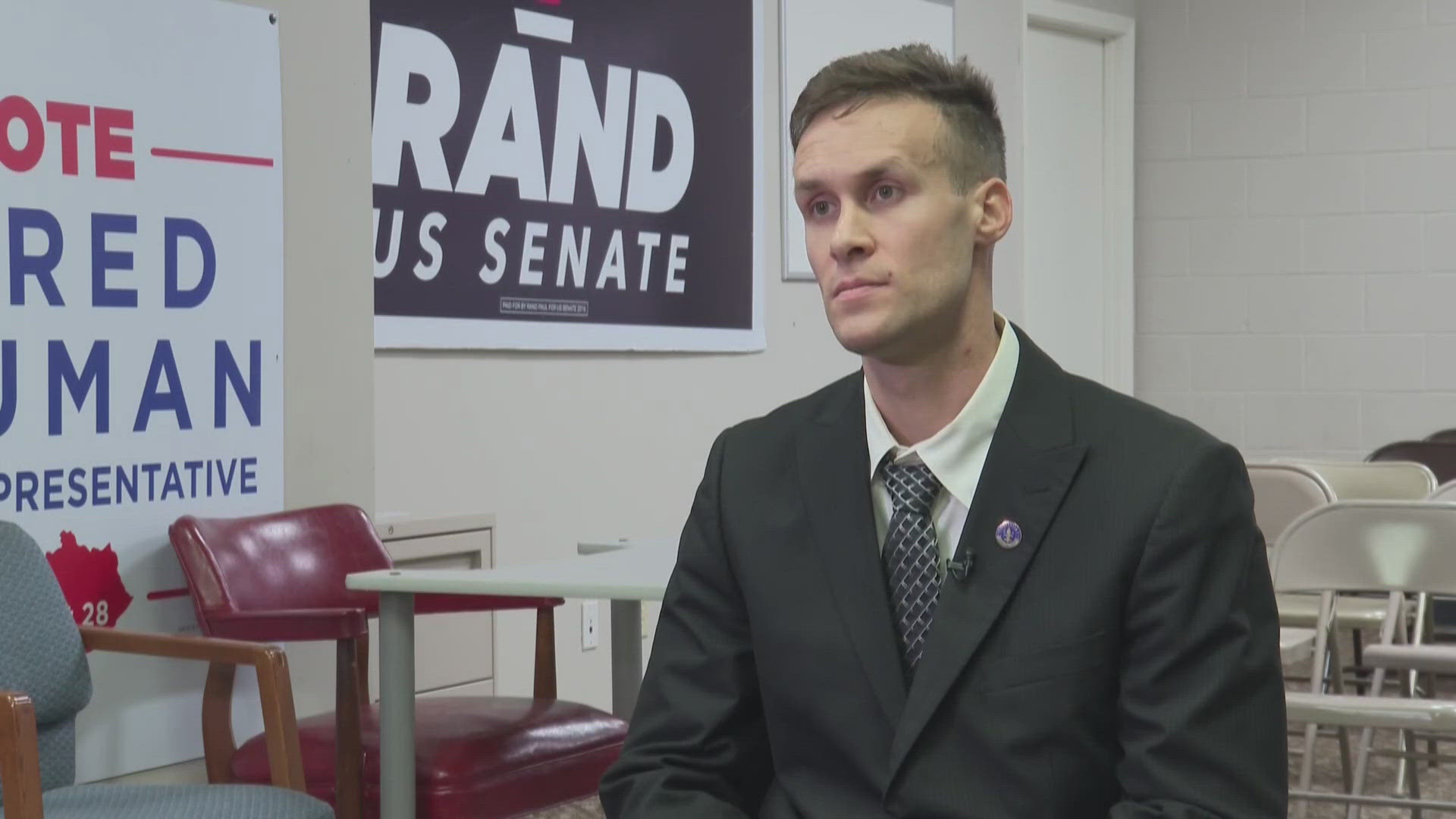 Calvin Leach runs for Kentucky's 37th Senate seat in December | whas11.com