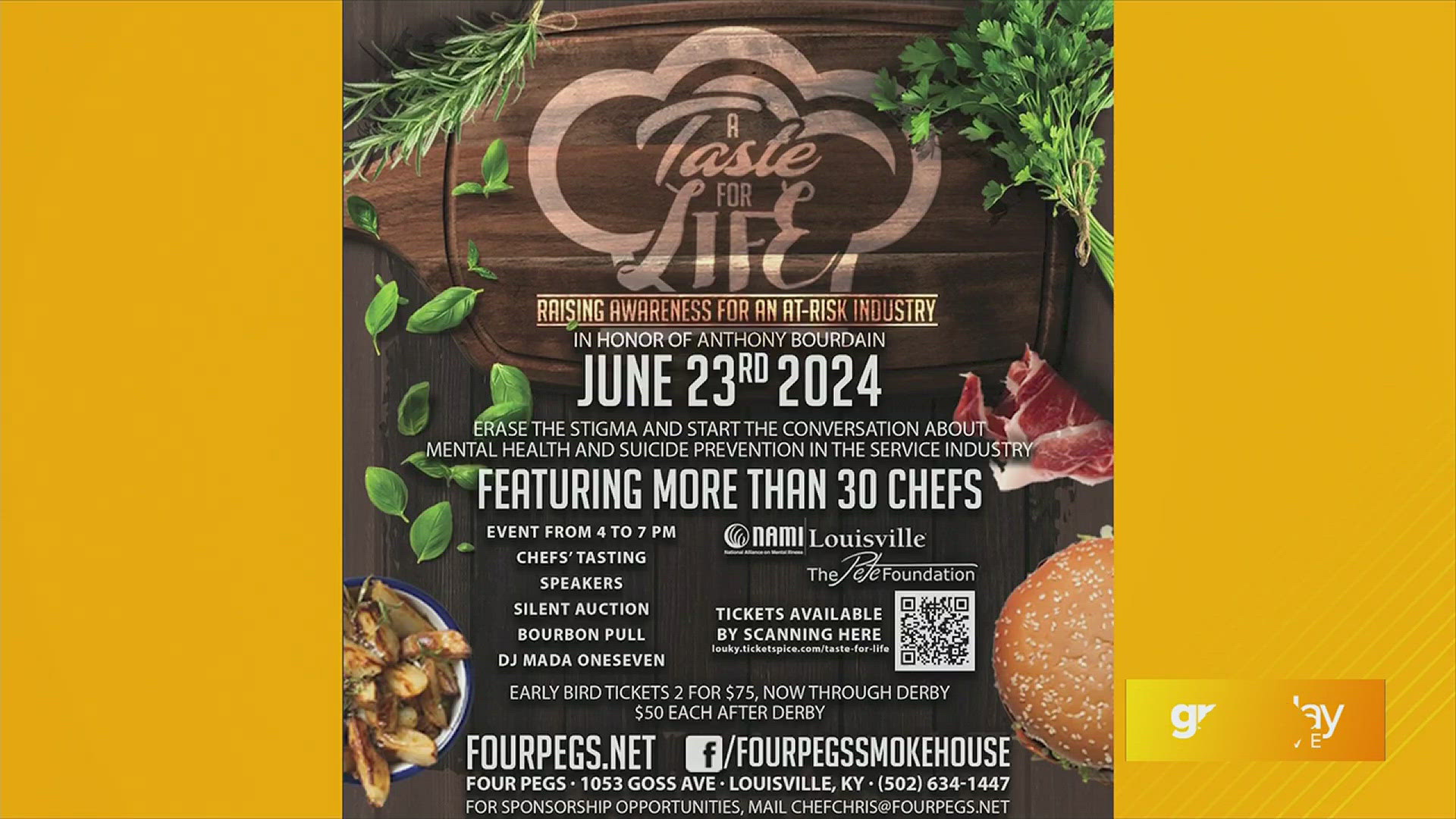 Taste for Life Offers Great Food and Honors the Life of Chef Bourdain ...