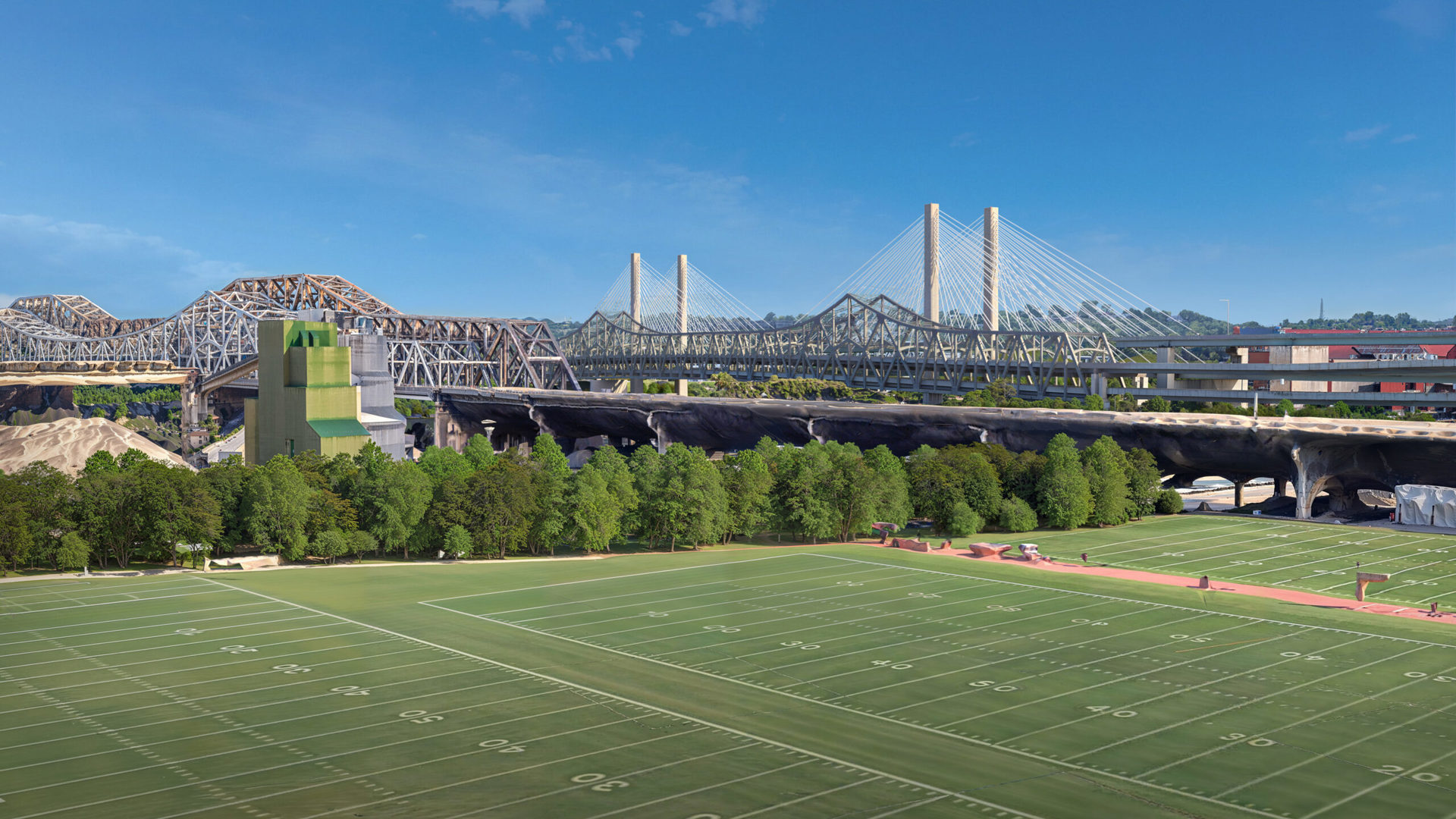 Design unveiled for Brent Spence Companion Bridge connecting Kentucky ...