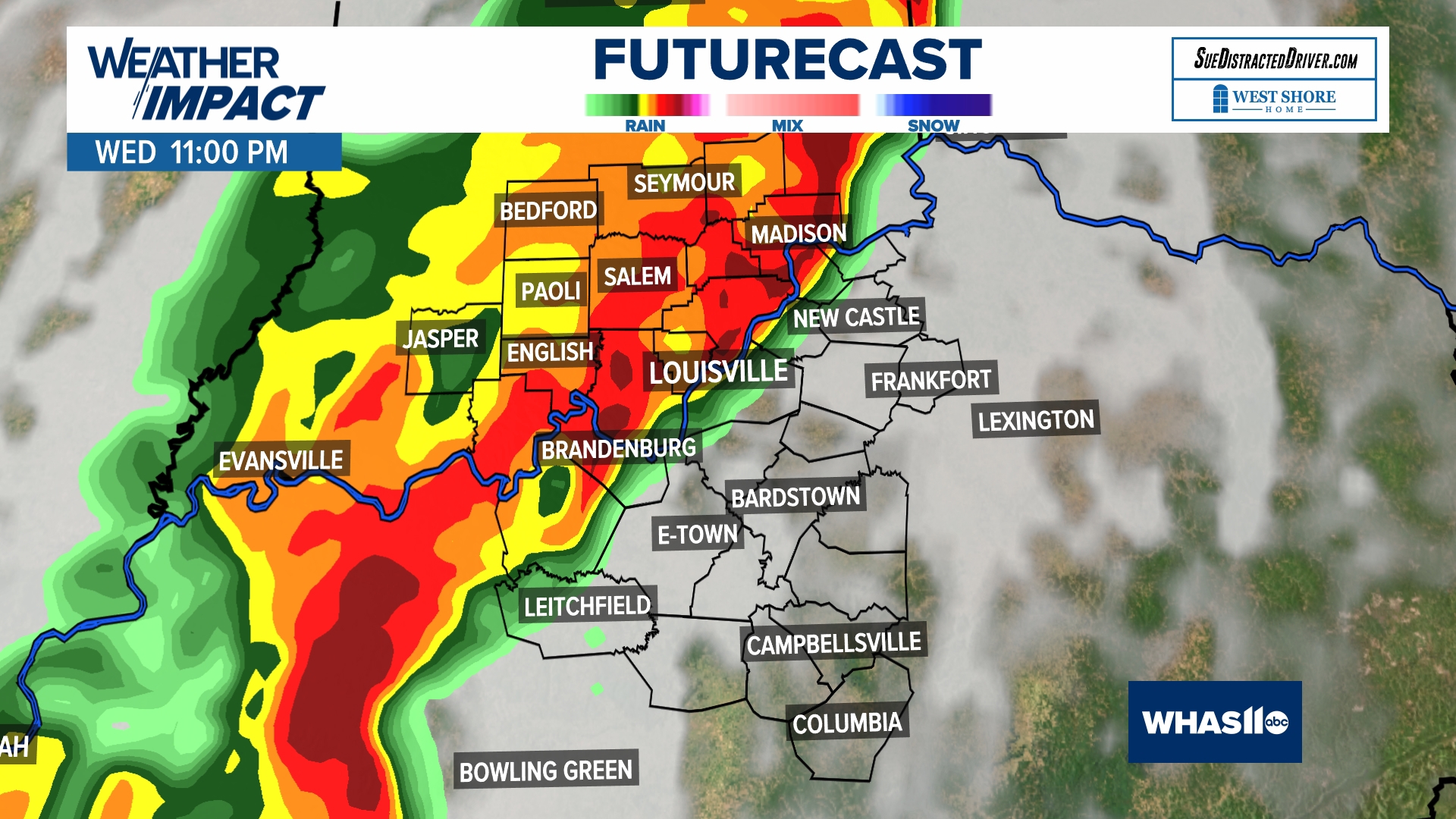 Weather Maps | Forecast, Watches, Warnings, Temperatures, Dew Points and more | Louisville ...
