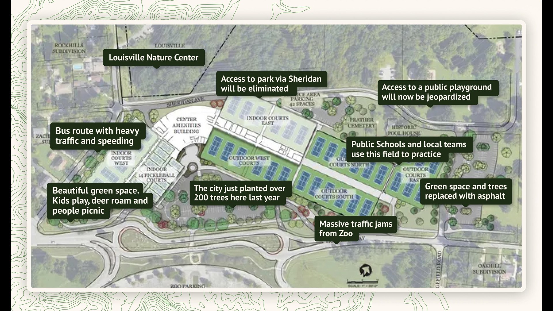 Louisville group rallies against Joe Creason Park sports complex ...