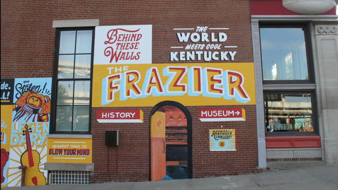 Frazier History Museum unveils new mural featuring Kentucky history ...