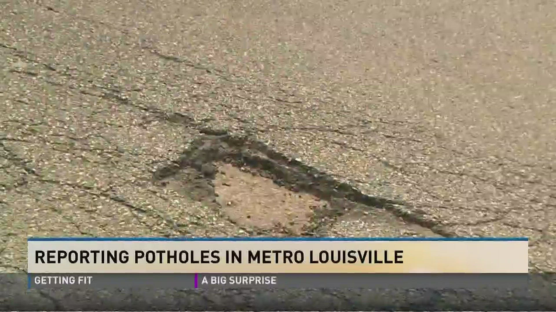 How to report potholes in your area | whas11.com