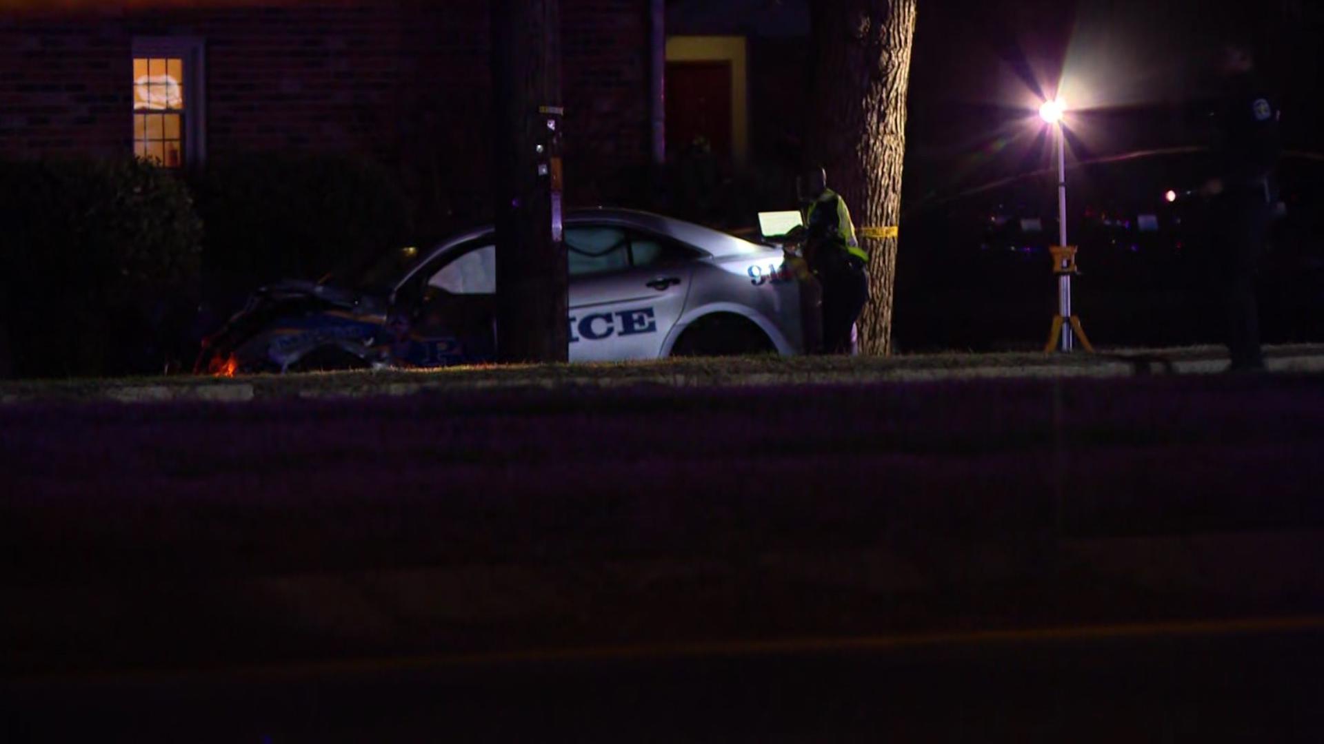 Driver dies in crash involving Louisville police officer | whas11.com