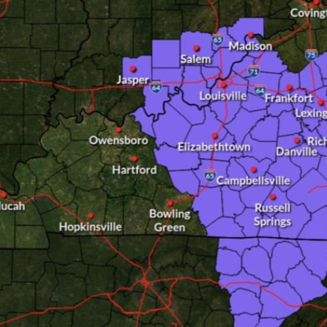 Several Kentucky and Indiana counties under Winter Weather Advisory ...