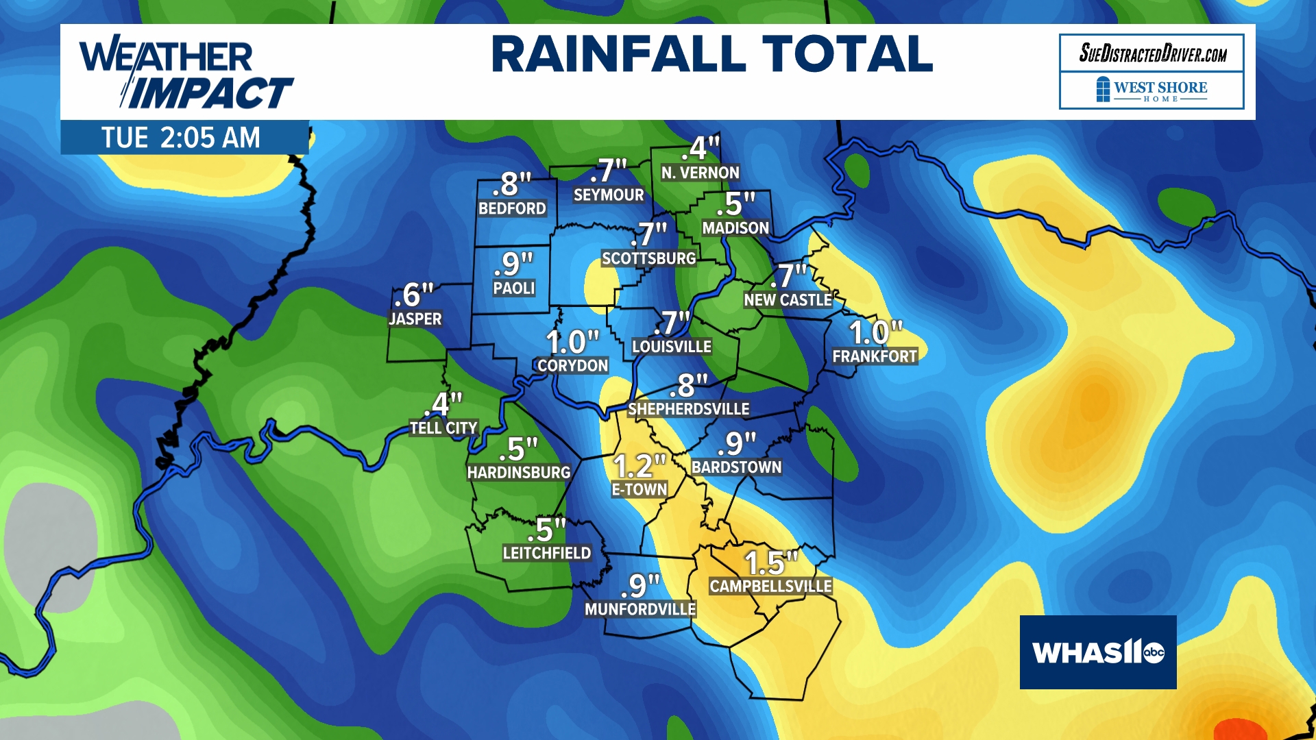 WHAS11 Weather Impact Alert Day issued for July 29 | whas11.com