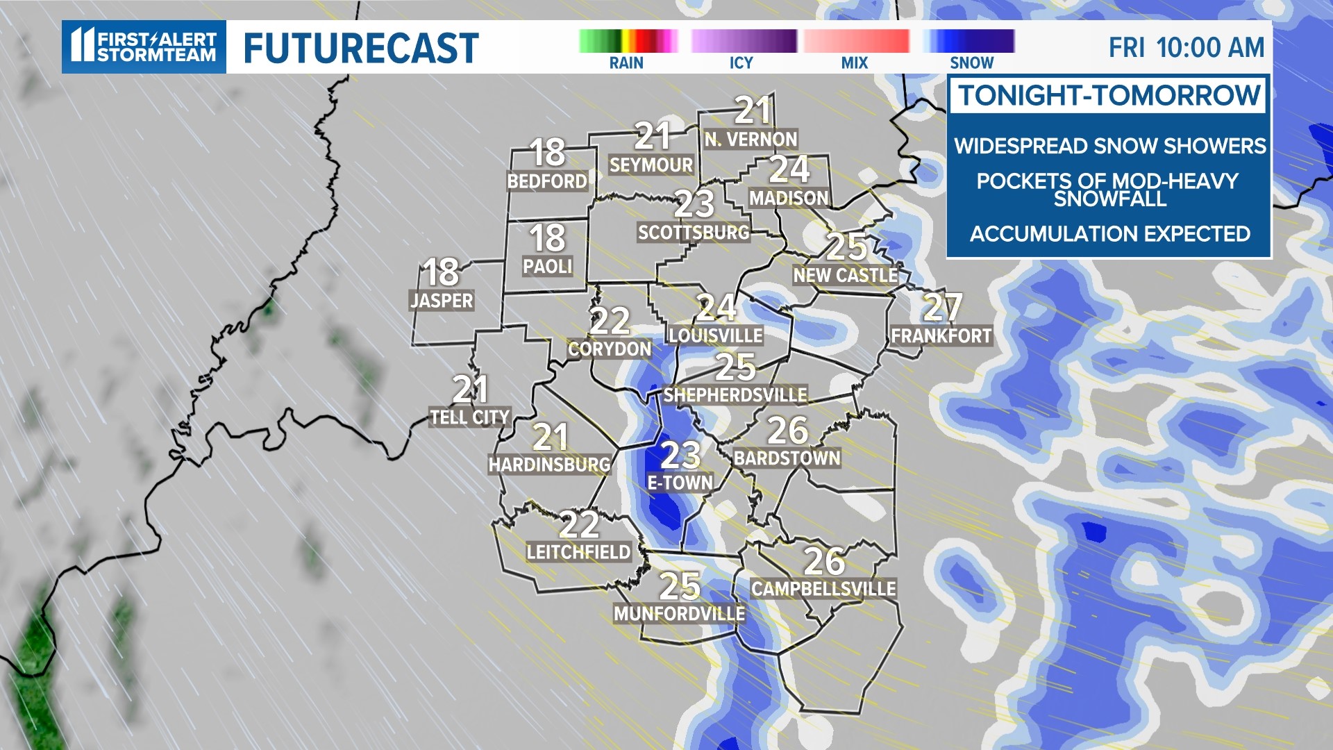 Louisville weather: How much snow will we get? | whas11.com