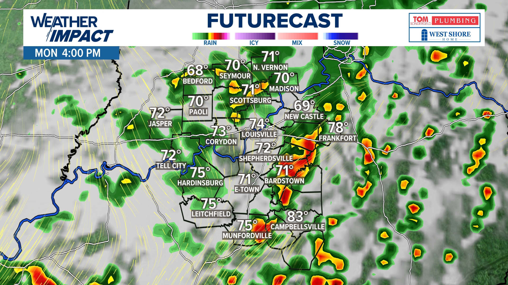 Weather Maps | Forecast, Watches, Warnings, Temperatures, Dew Points ...