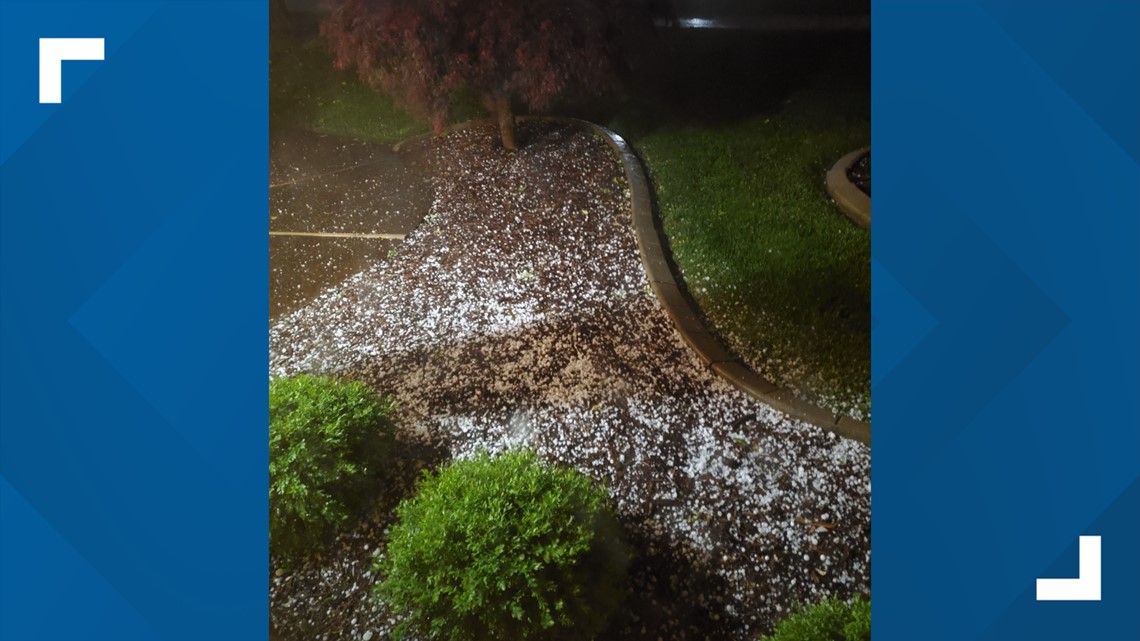Louisville, southern Indiana hail on Tuesday morning | whas11.com