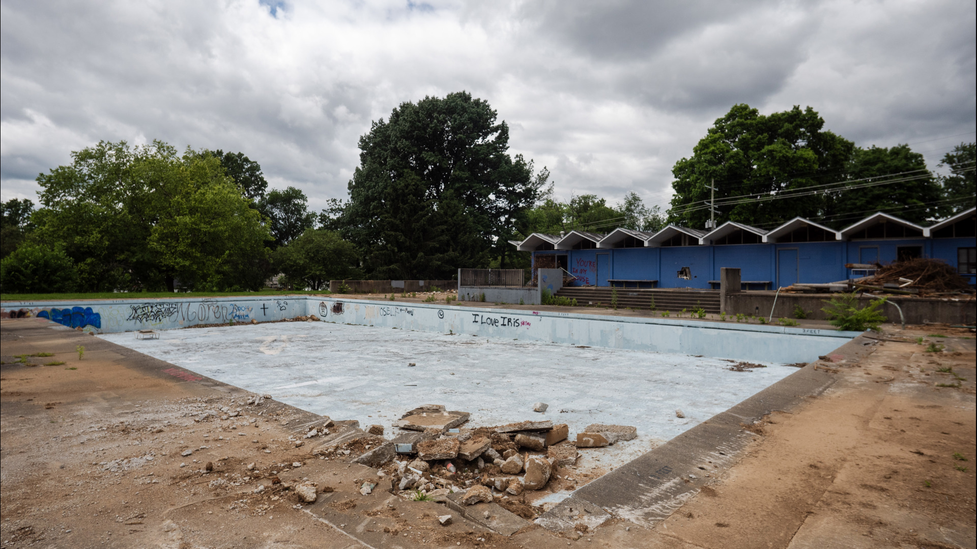 Camp Taylor pool renovations are officially underway | whas11.com