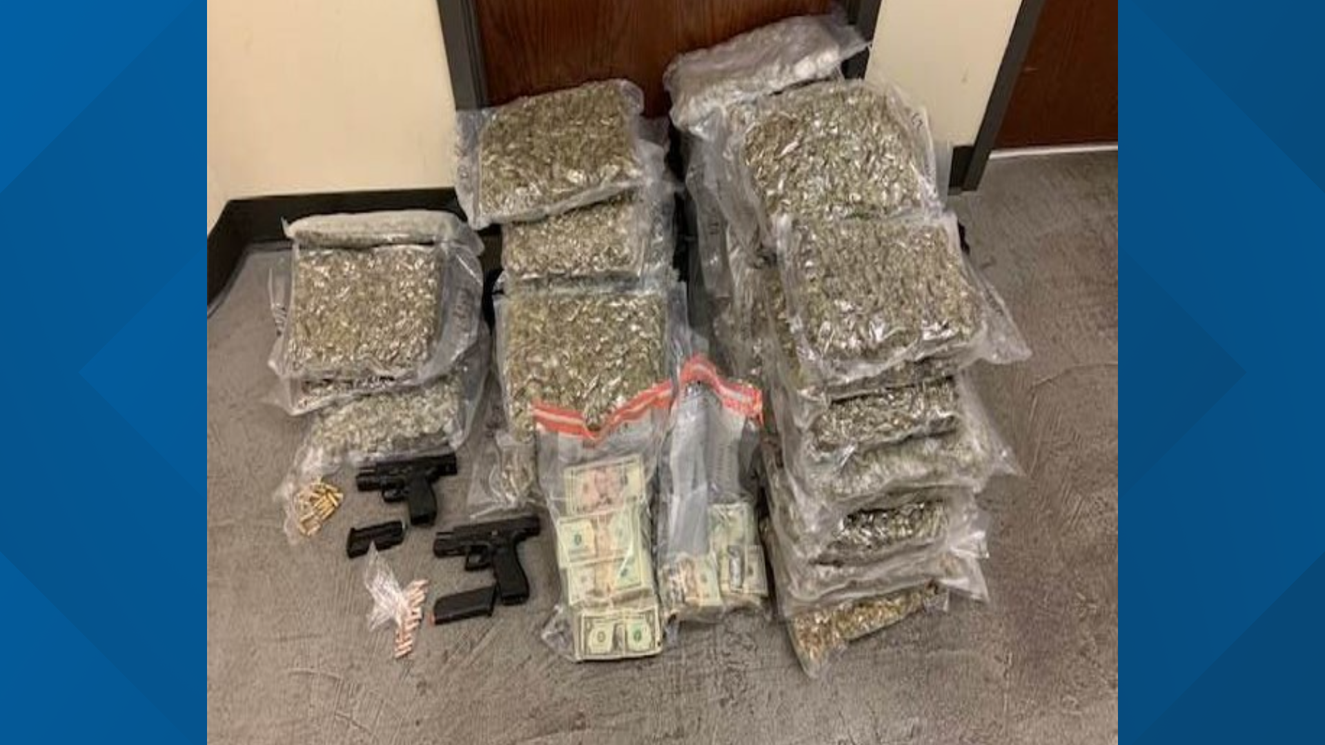 Metro Police report haul of guns, drugs taken off the streets | whas11.com