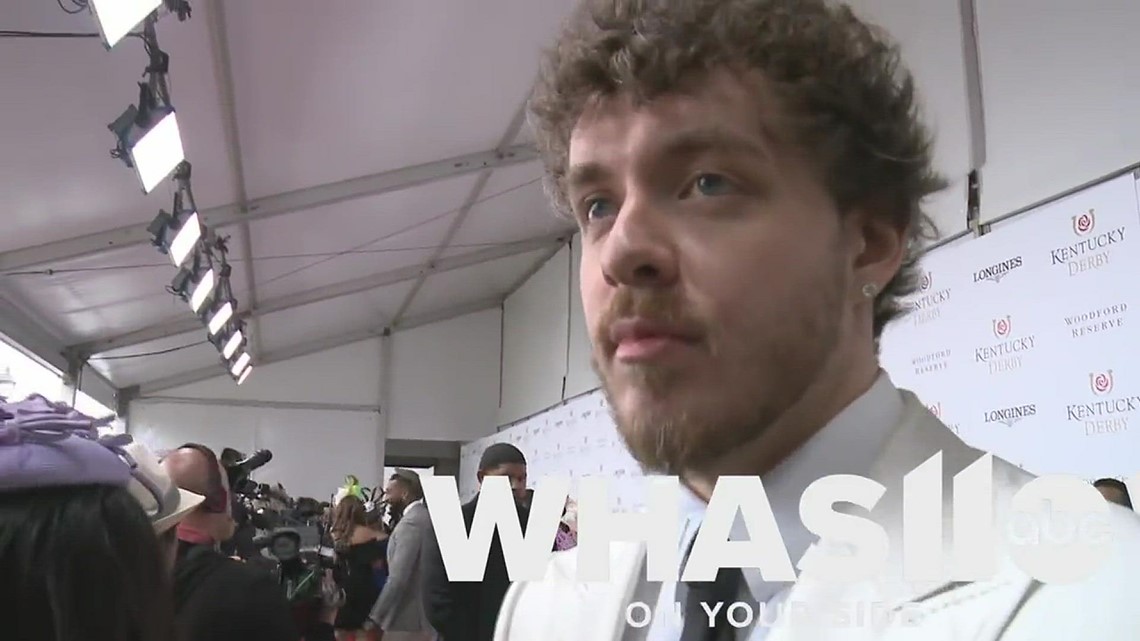 Rapper Jack Harlow talks hometown love on Kentucky Derby red carpet ...