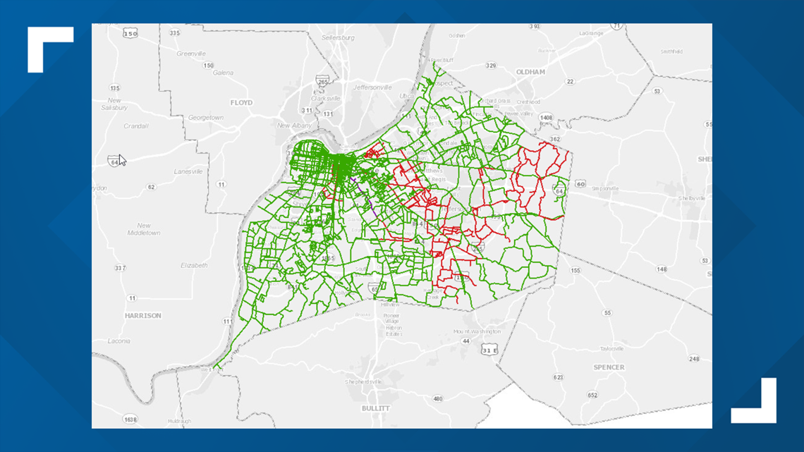 Louisville road conditions for Thursday commute after snow | whas11.com