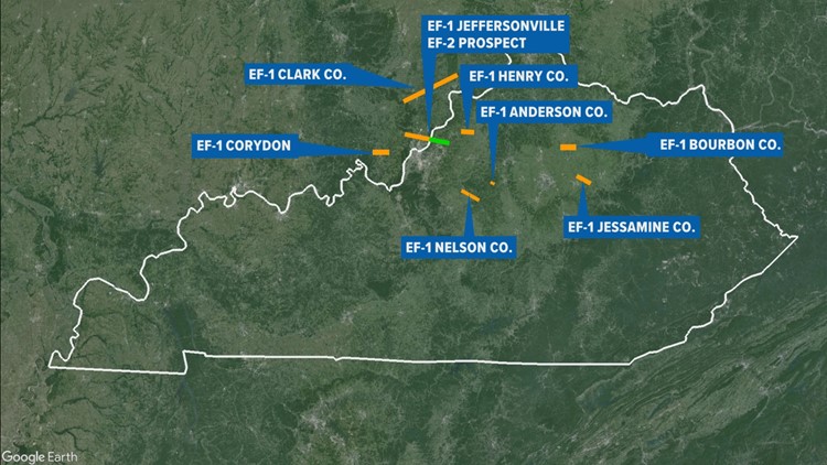 At least 6 confirmed tornadoes hit Kentucky, Indiana on Tuesday ...
