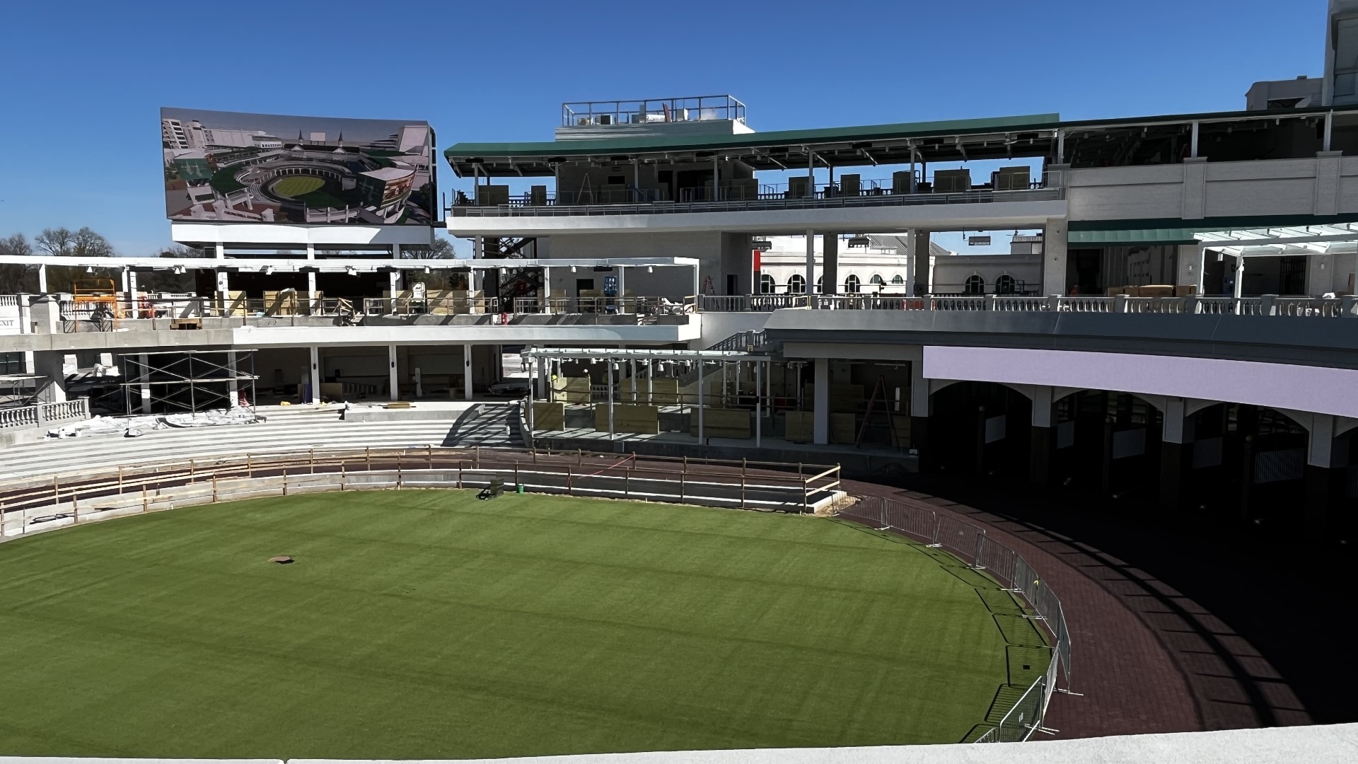 Churchill Downs nears completion on Paddock renovations | whas11.com