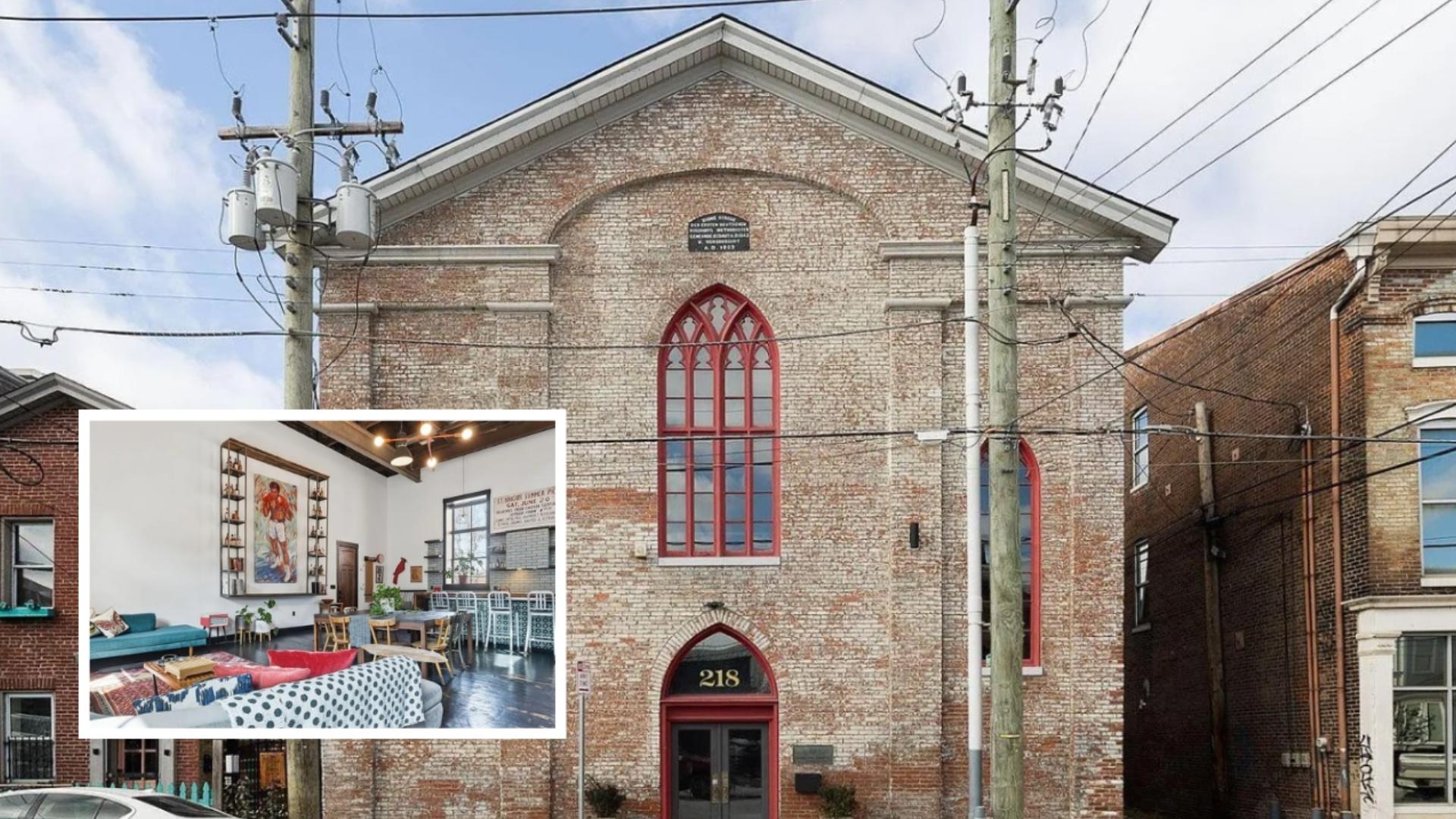 This converted church in Louisville is for sale for $2.1 million as a ...