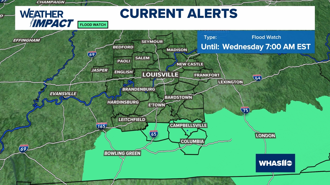 How much snow is expected | Weather Impact Alert Day | whas11.com