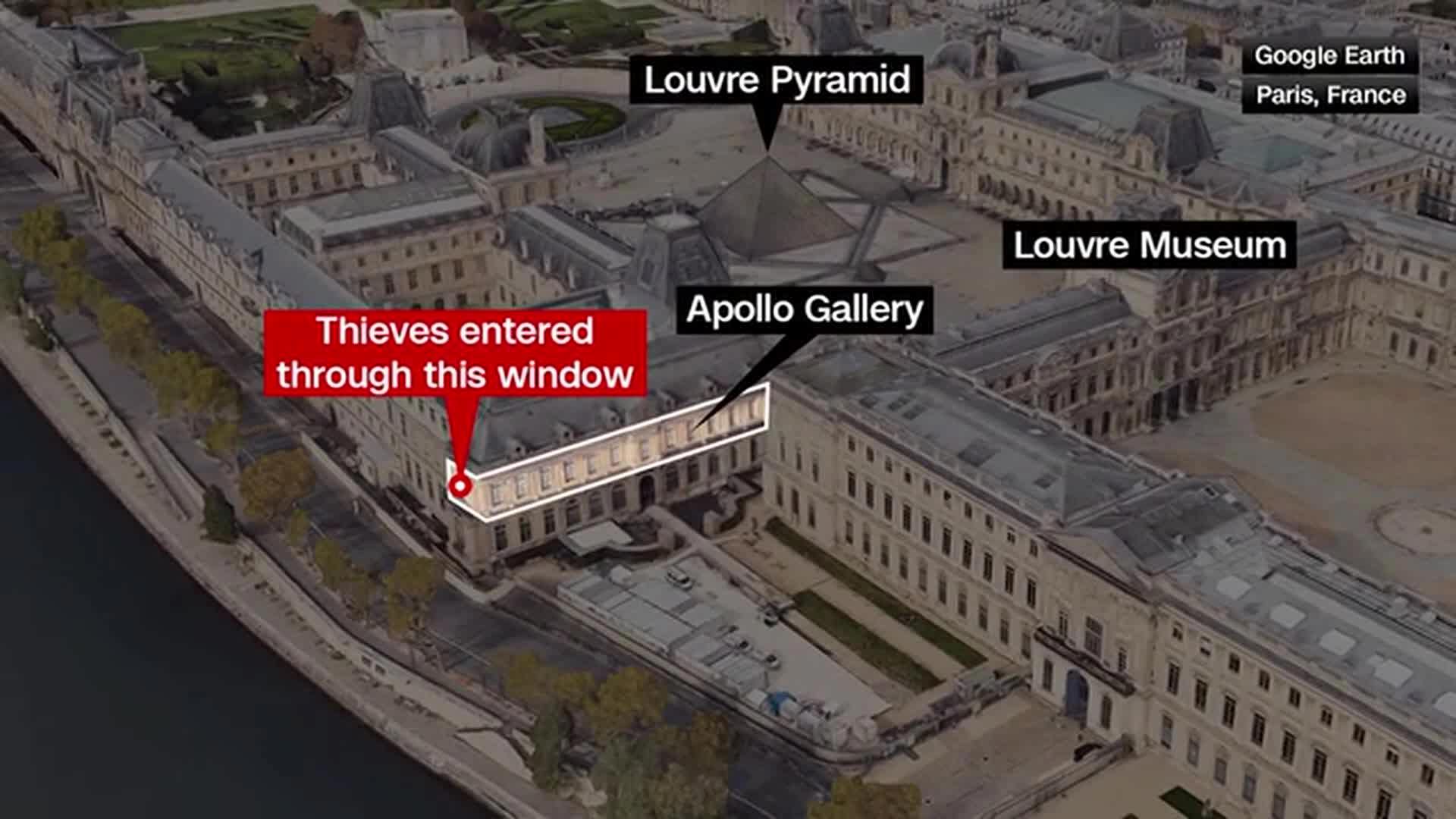 Brazen jewelry heist at the Louvre | whas11.com