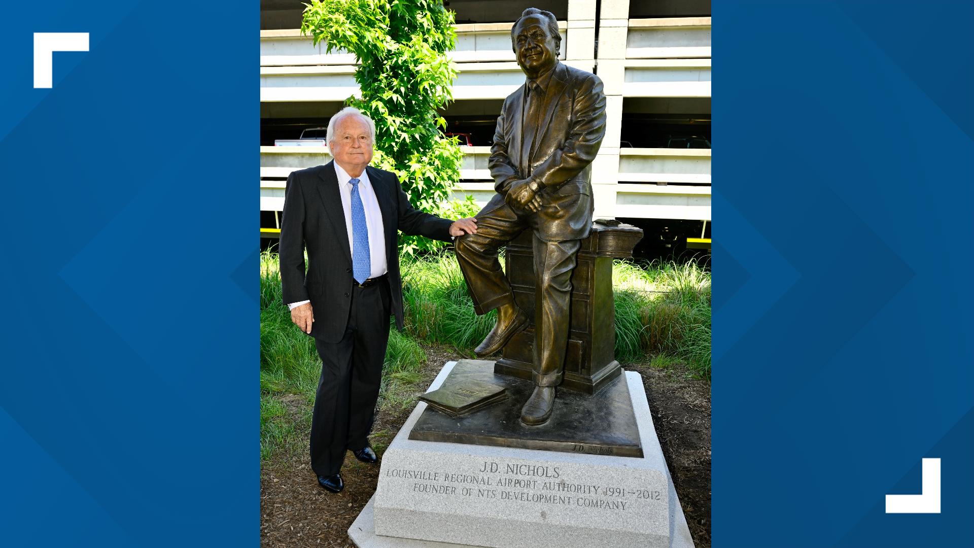 J.D. Nichols honored with new statue at Louisville SDF | whas11.com