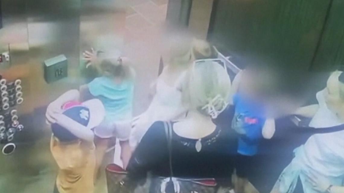 Family frantic after young girl gets arm stuck in elevator | whas11.com