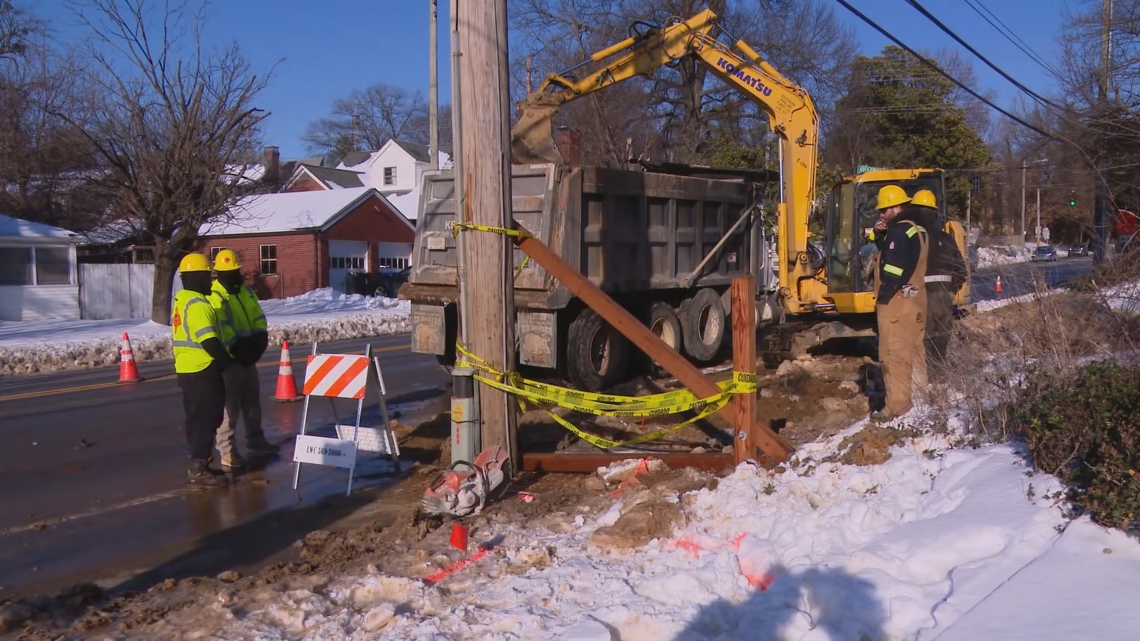 Louisville Water repairs water main and hydrant breaks; road closures ...