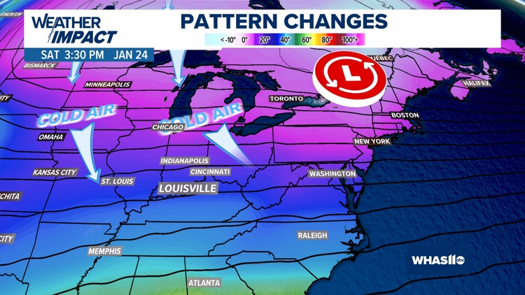 Weekend snow showers likely in Kentucky, southern Indiana; what you ...