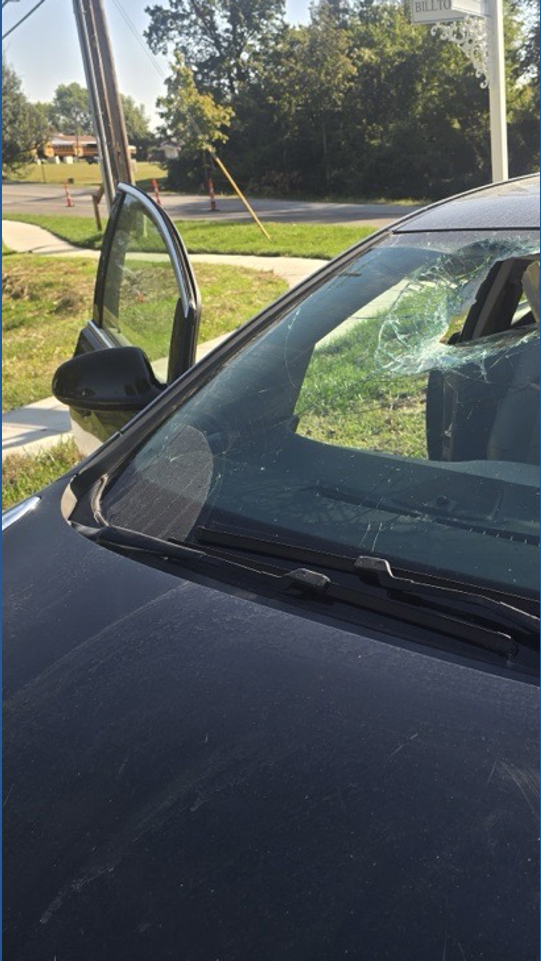 Flying metal object hits car, injures teen on Billtown Road | whas11.com
