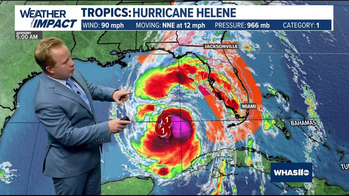 Hurricane tracker | Helene strengthens to Cat 2; Expected to make ...