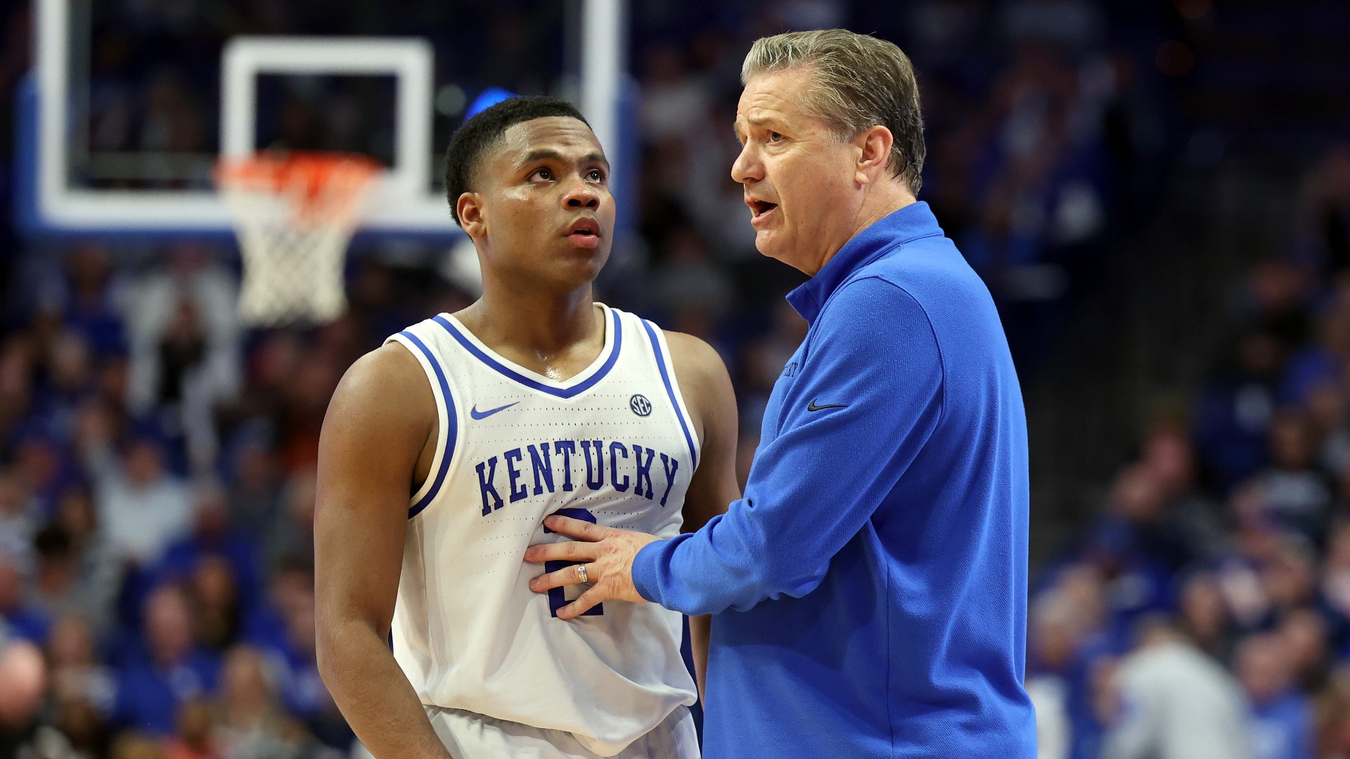 UK Fan Ejected For Sign Urging Calipari Please Go To Texas Whas11 UK Fan Ejected For Sign Urging Calipari Please Go To Texas Whas11