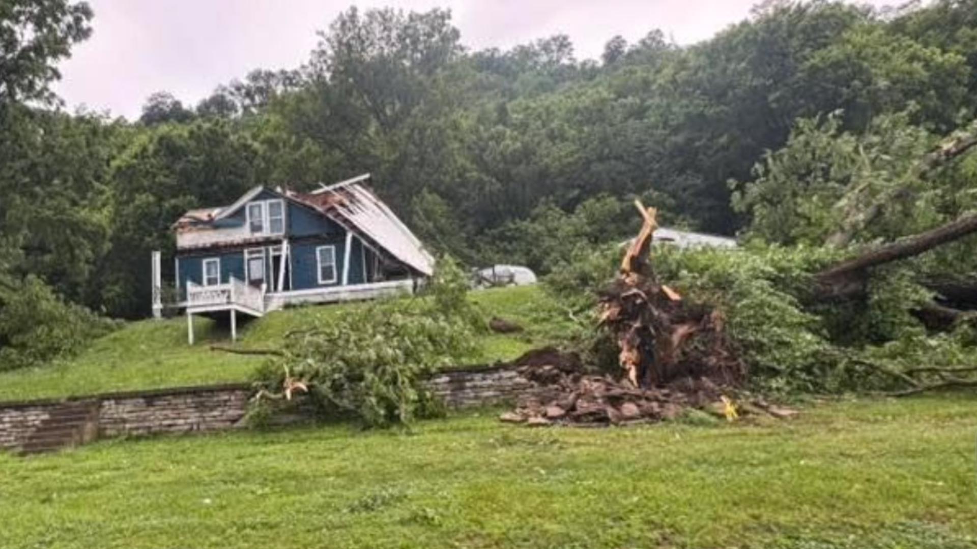PHOTOS: Severe storm rips through southern Indiana and central Kentucky ...