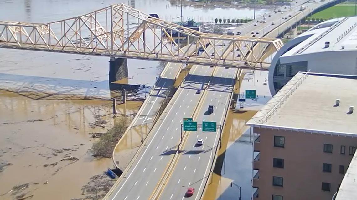 How much did it rain in Louisville? | Rainfall totals amid historic ...