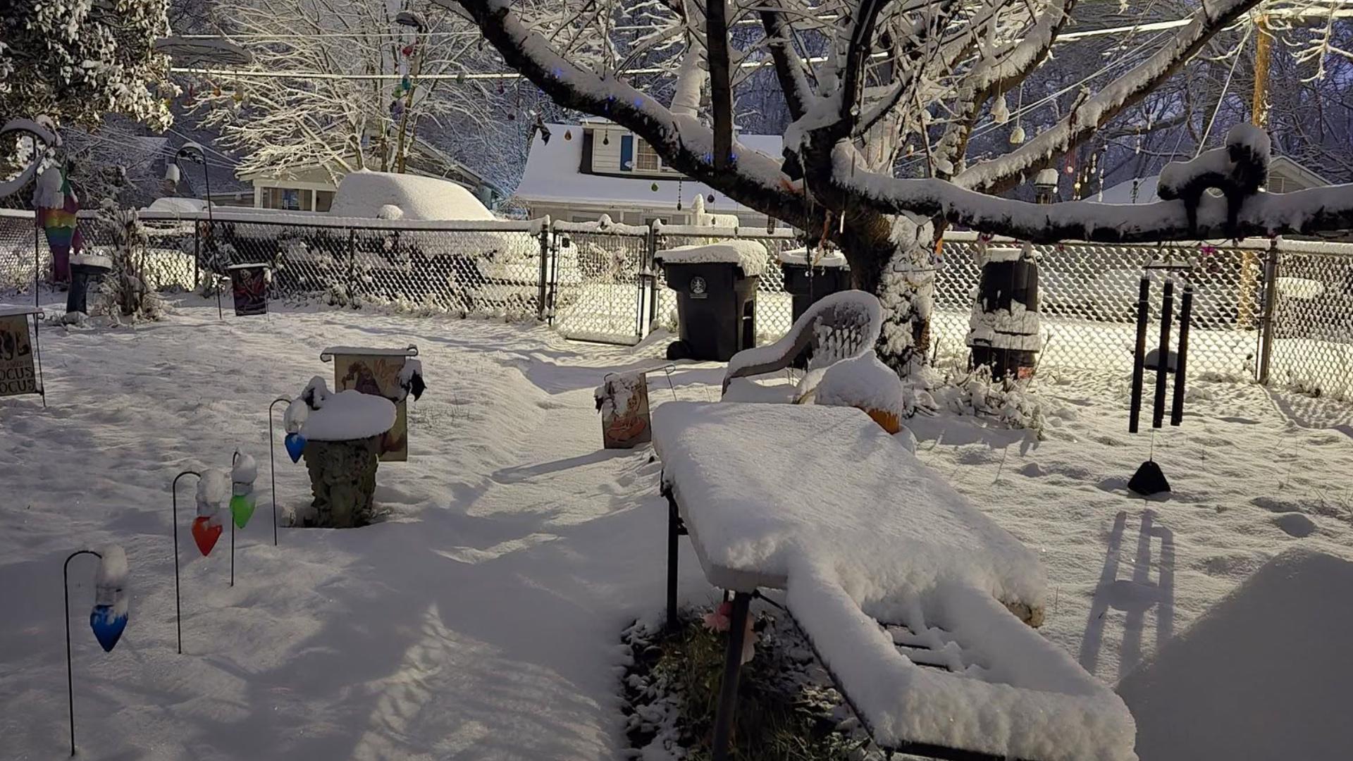 PHOTOS: Viewer photos of first snowfall of the season in Kentucky ...