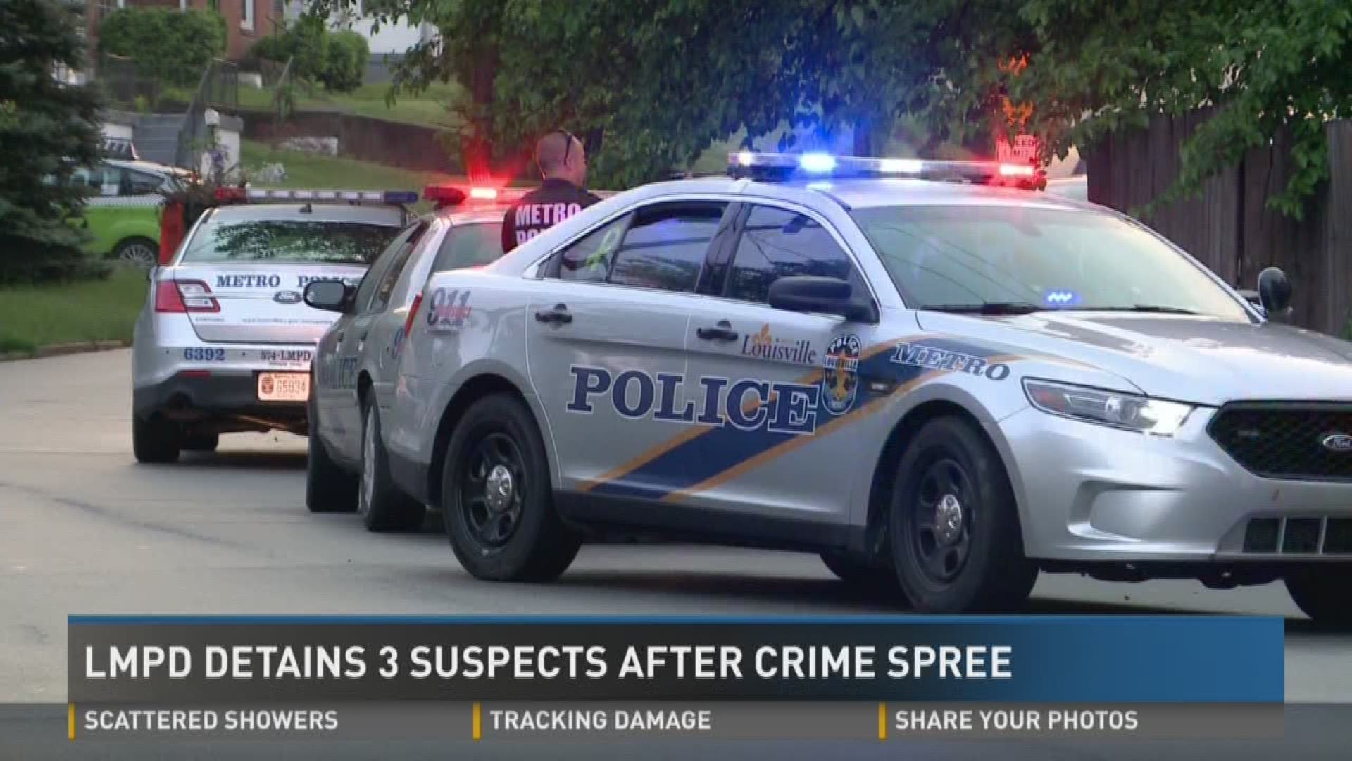 LMPD detains 3 after alleged crime spree | whas11.com