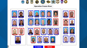 FBI arrests over 20 across Louisville in massive drug operation ...