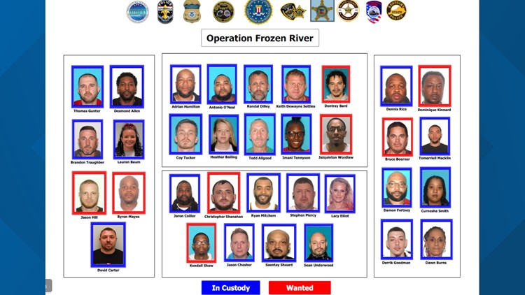 FBI arrests over 20 across Louisville in massive drug operation ...