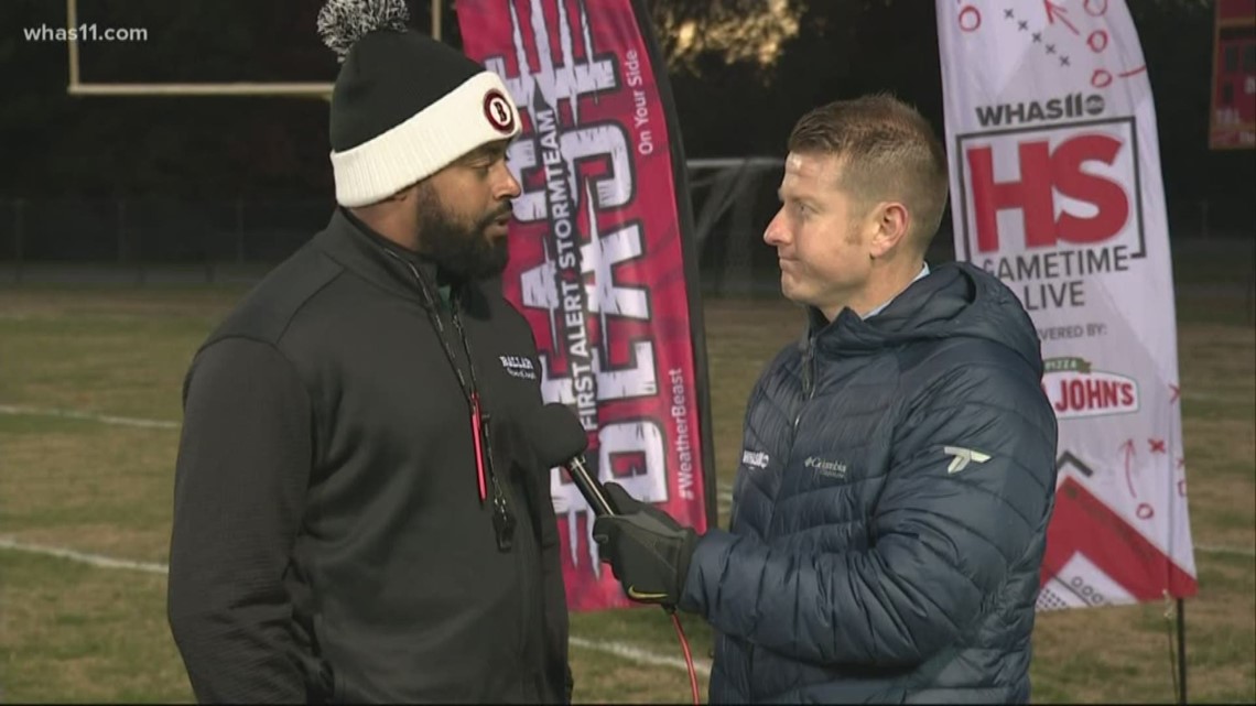 HS Gametime Ballard Head Coach Adrian Morton Interview | whas11.com