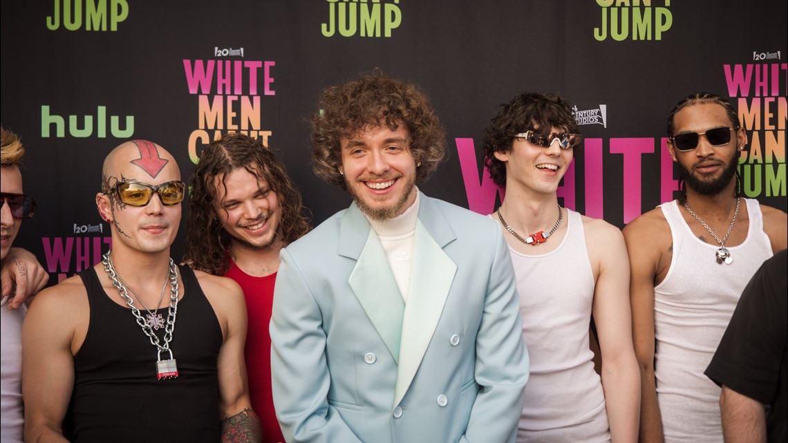 Jack Harlow celebrate's movie's release at his favorite theater ...