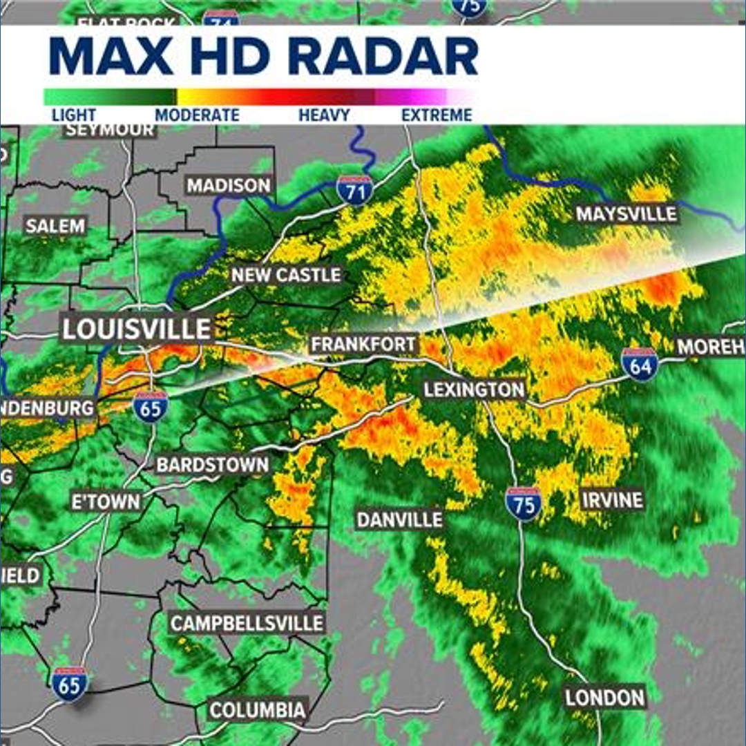 LIVE RADAR | Heavy rain, storms in Kentucky and Indiana | whas11.com