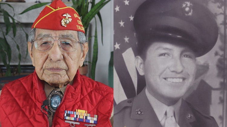 One of the last Navajo Code Talkers on the unbreakable WWII code ...