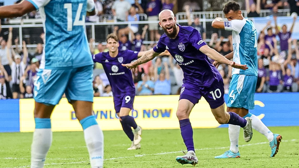 LouCity FC defeats Miami 3-1 at Lynn Family Stadium | whas11.com