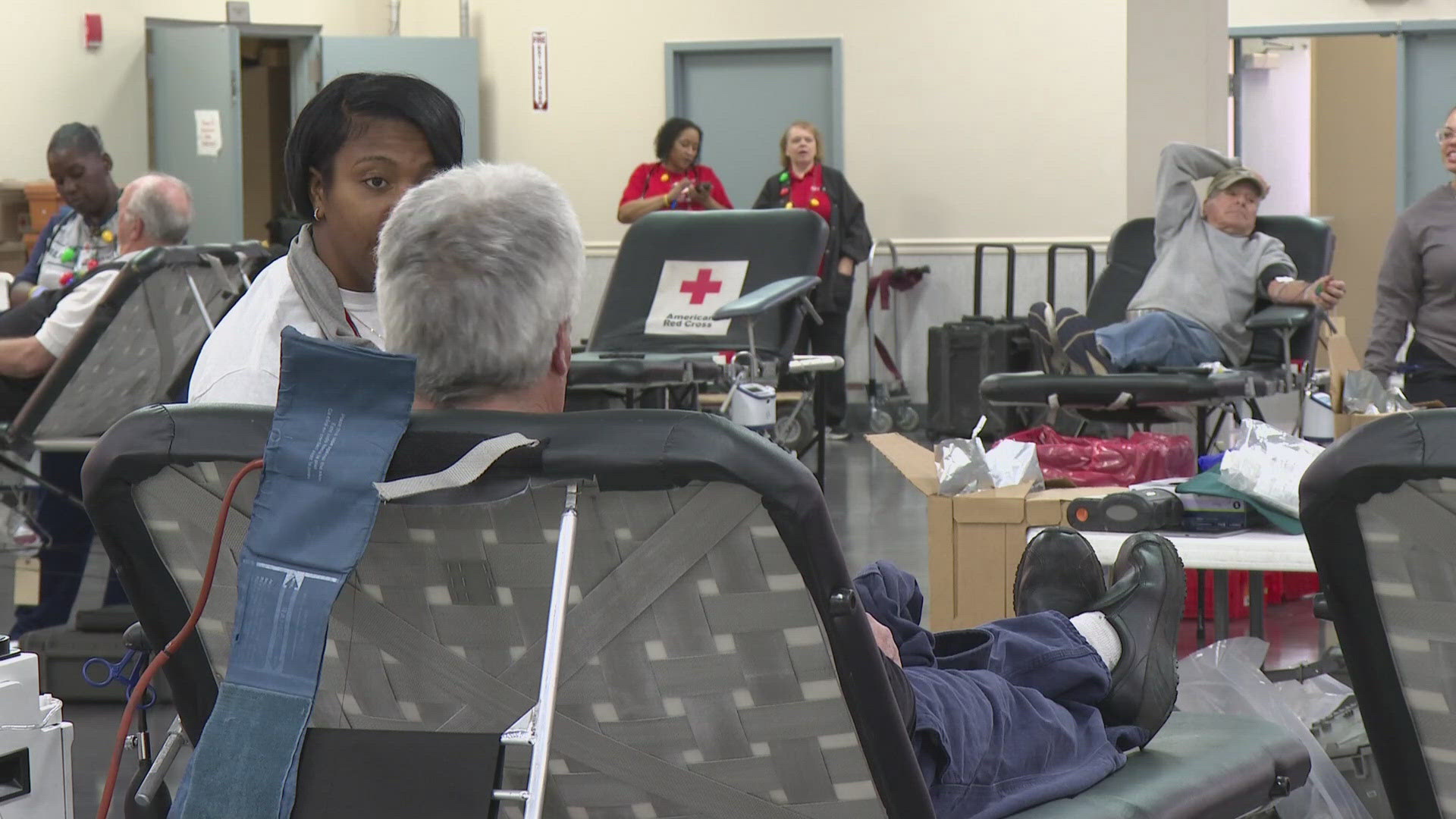 Red Cross hosts annual winter blood drive | whas11.com