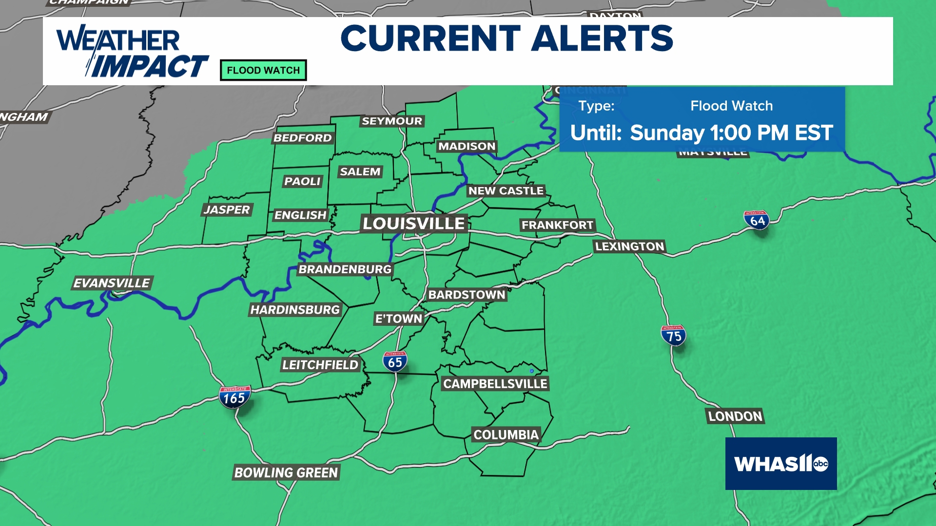 Here's how much rain is expected in Kentucky | whas11.com