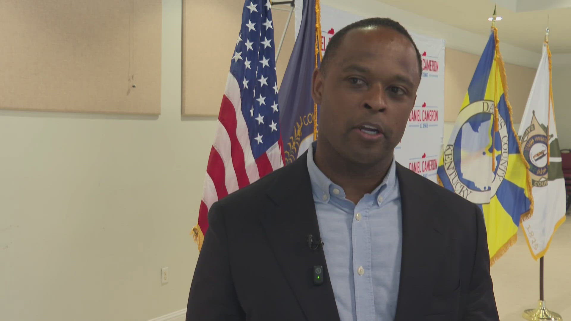 Republican Daniel Cameron says his U.S. Senate campaign will hit the ...