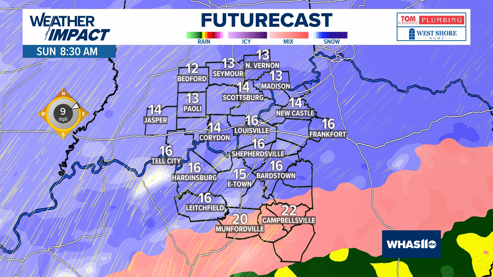 LIVE: Snow storm to blanket Kentucky, Indiana | whas11.com