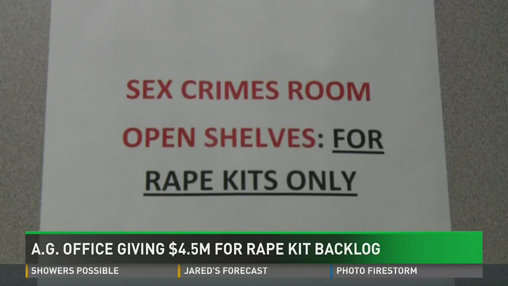 A.G office giving $4.5 million for rape kit backlog | whas11.com