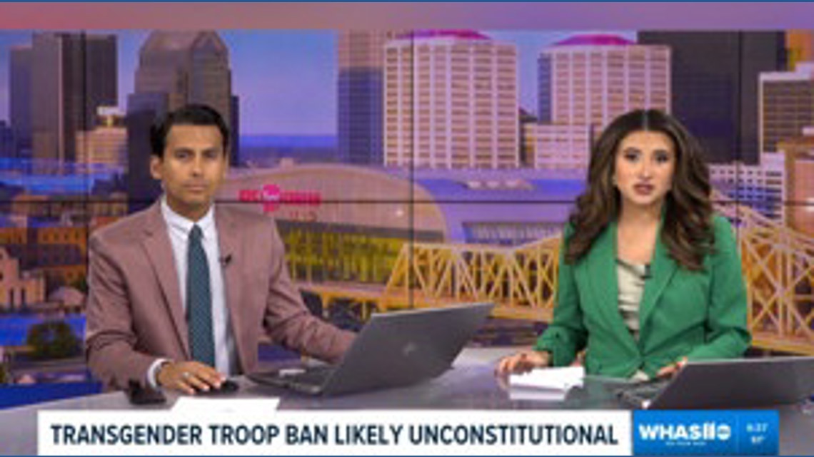 A federal appeals court ruled Trump's transgender military ban is ...