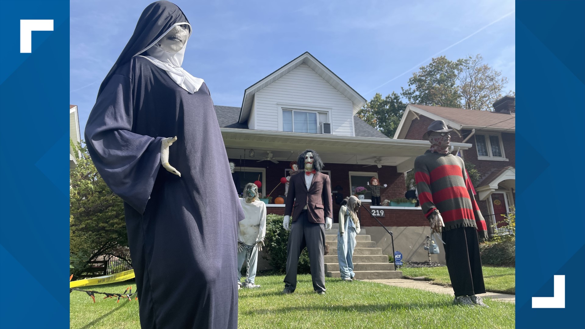 Hillcrest Avenue Halloween Street houses, decorations: Photos | whas11.com